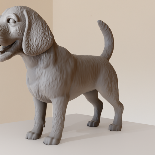 STL file beagle smiling stl 🐕 ・Template to download and 3D print・Cults