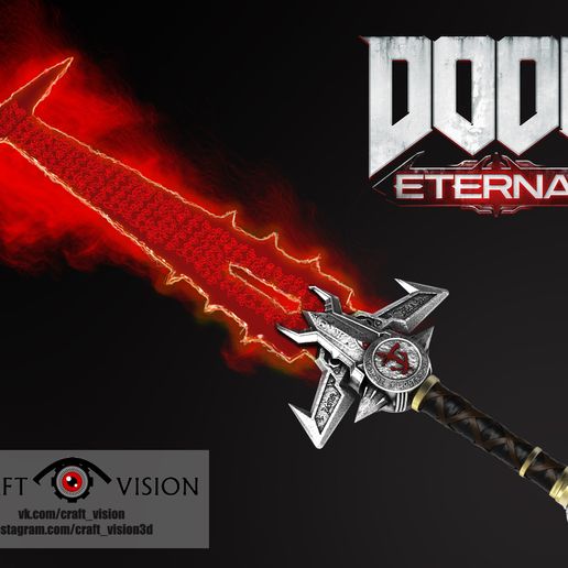 doom slayer sword
