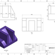 🎒 EXERCISE 172 ONSHAPE・ STL File for 3D printing・Cults