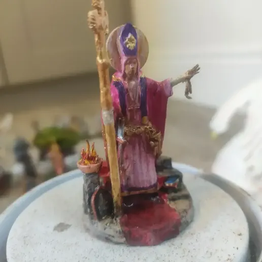 🎲 Pope - Tabletop Wargame Proxy Wizard・ STL File for 3D printing・Cults