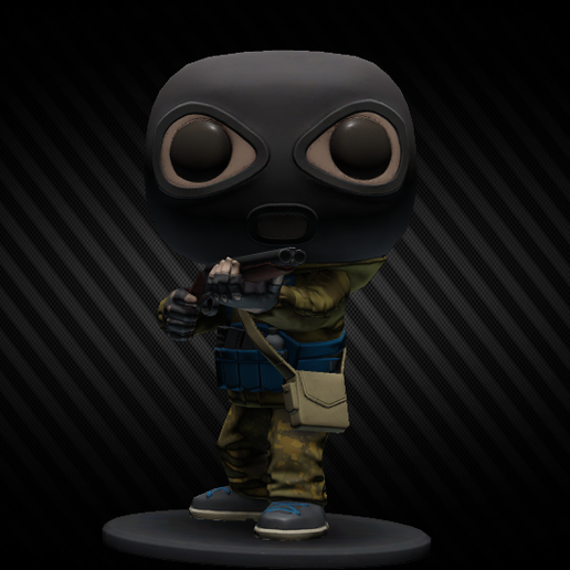 🦸 FUNKO POP Ryzhy ESCAPE FROM TARKOV・ STL File for 3D printing・Cults