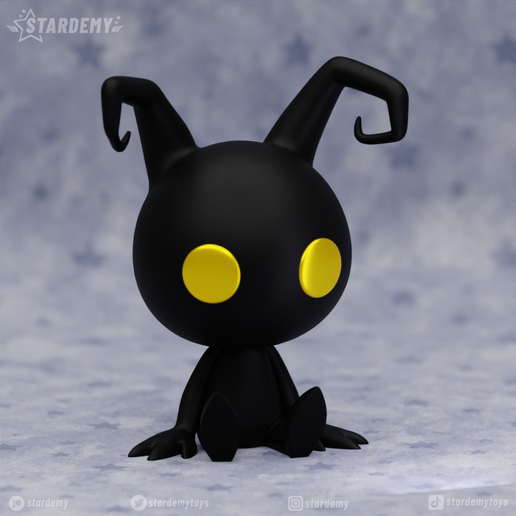 🥰 Kingdom Hearts Heartless Shadow Miniature・ 3D File for 3D printing・Cults
