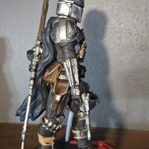 3D printer The Mandalorian - Star Wars Fanart - 30cm • made with Kobra 3・Cults