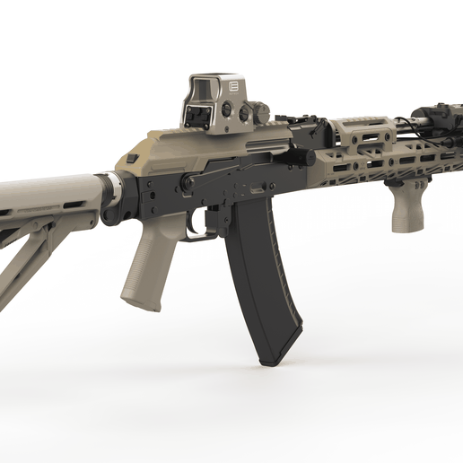 🎲 KPYK HANDGUARD FOR AK・ STL File for 3D printing・Cults