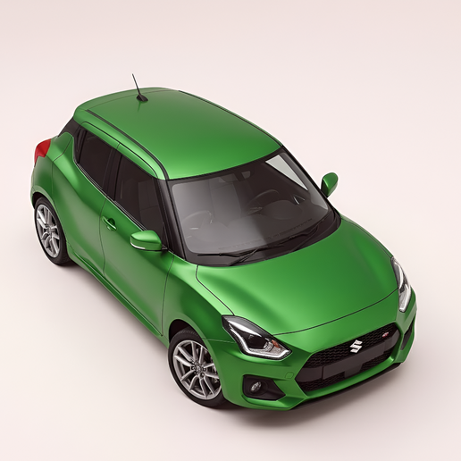 🚗 Suzuki Swift Sport・ STL File for 3D printing・Cults