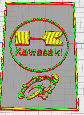 Free 3MF file kawasaki logo 🌆 ・3D printing idea to download・Cults