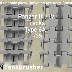 Download 21 3D models from Panzer III / IV track links 1/35 listed by ...