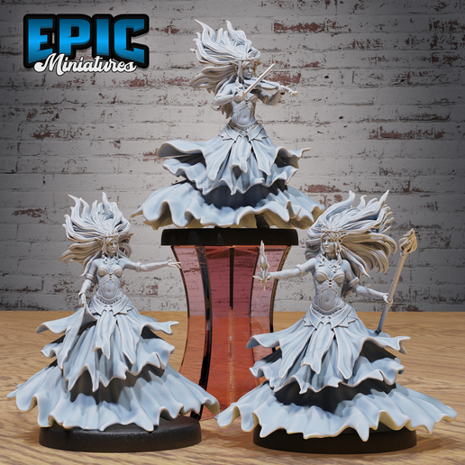 🧝 Elven Ghost Princess Set ‧ DnD Miniature ‧ Tabletop Miniatures ...
