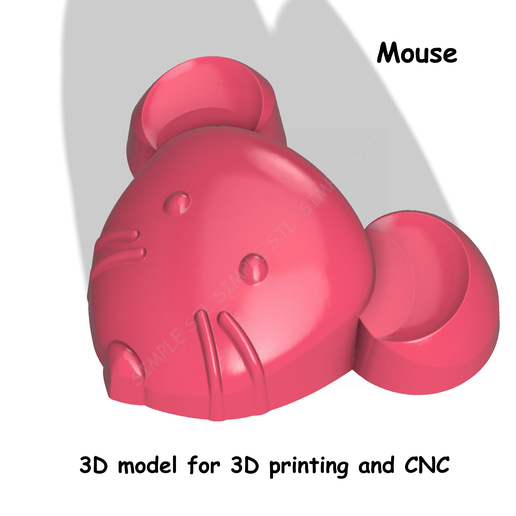 STL file Mouse Stl File 🐁 ・3D print design to download・Cults