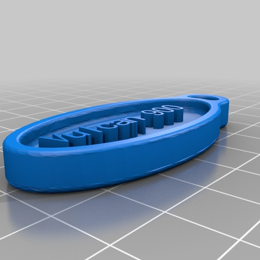 Free 3D file vulcan key chain 🖖 ・3D printer design to download・Cults