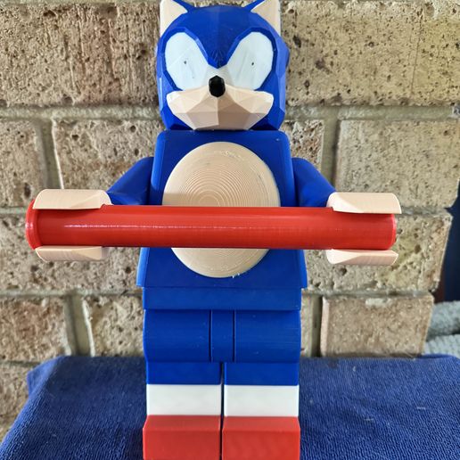 Archivo 3MF Sonic Toilet paper holder 🚽 ・Plan para descargar y imprimir ...