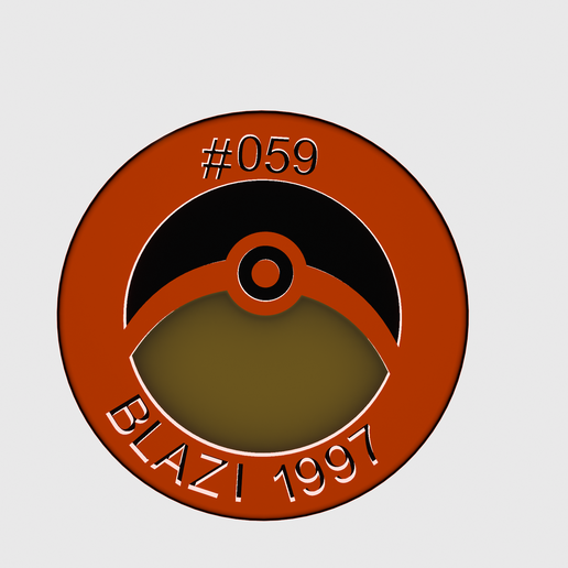 STL file Arcanine Pokemon TCG coin 🐉 ・3D printing model to download・Cults