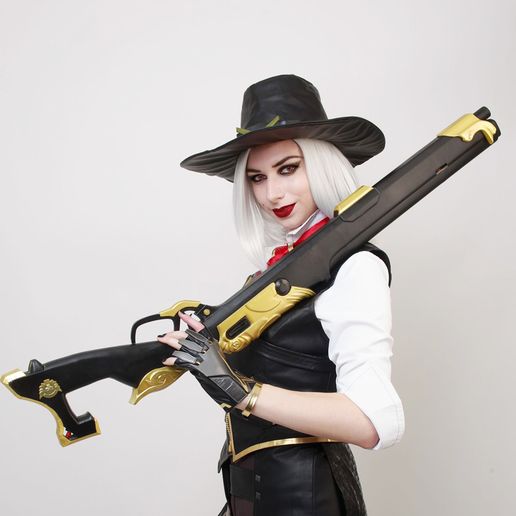 ♀️ Ashe’s rifle from overwatch・ STL File for ・Cults