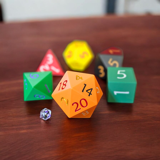🎲 Giant 3D Printable Dice: Multi-Material and Single Material・ 3D File ...