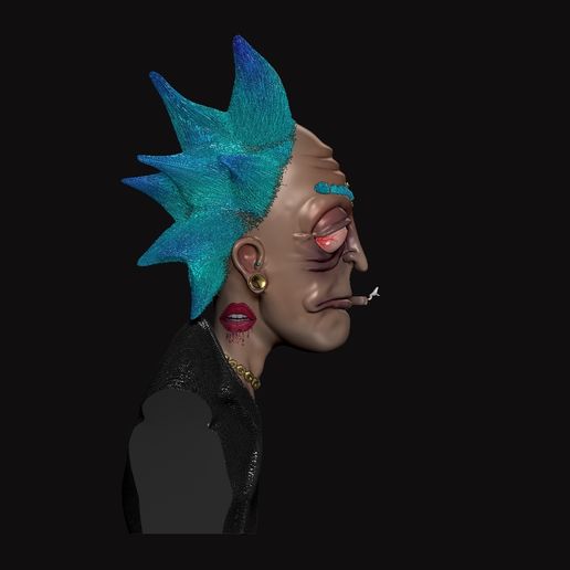 🐉 Rick COL・ STL File for 3D printing・Cults