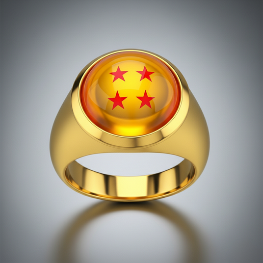 🐉 Dragon Ball Dragon Ball Dragon Ball Ring・Free STL File for 3D ...