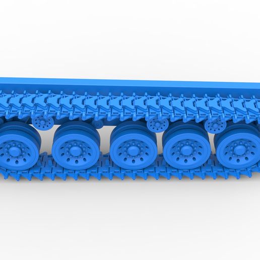 👹 Diecast Track for Vintage Monster tank Version 2 Scale 1:25・ 3D File ...