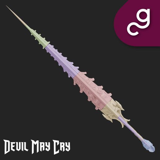 🗡️ Sparda Sword | Devil May Cry・ STL File for 3D printing・Cults