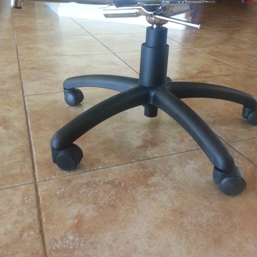 Free 3D file Chair wheel 🪑 ・Object to download and to 3D print・Cults