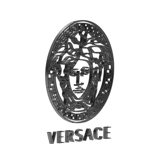versace background logo