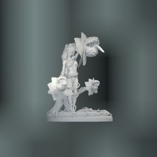 🗿 Poison ivy・ STL File for 3D printing・Cults