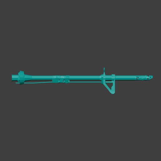 🎨 Rust BLOWPIPE 3D PRINT STL・ STL File for 3D printing・Cults