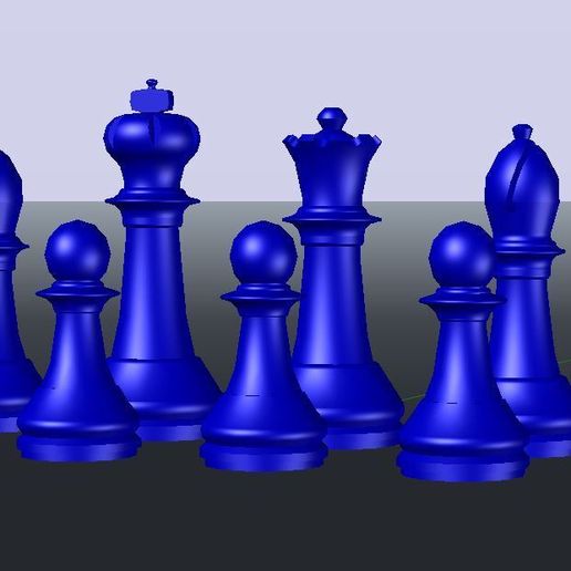 STL file fide chess pieces ♟️ ・3D printable design to download・Cults