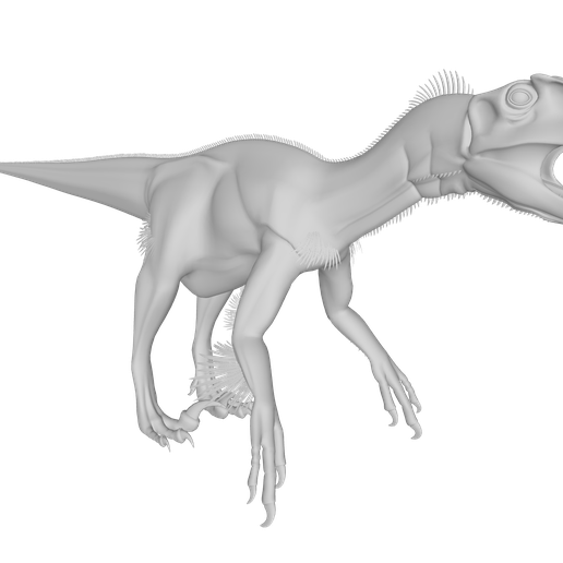 🦖 utahraptor・Free OBJ File for 3D printing・Cults