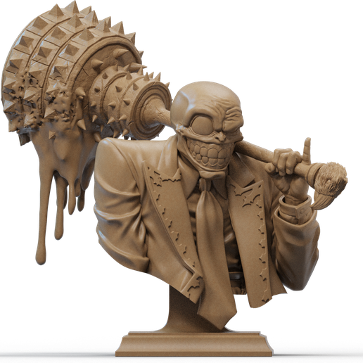 STL file The Mask Bust 3D Print 👤 ・3D printer model to download・Cults