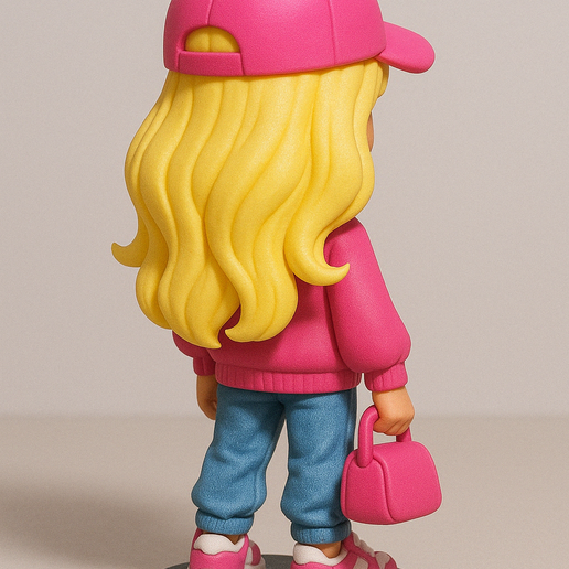 👤 Barbie style, streetwear・Free STL File for 3D printing・Cults