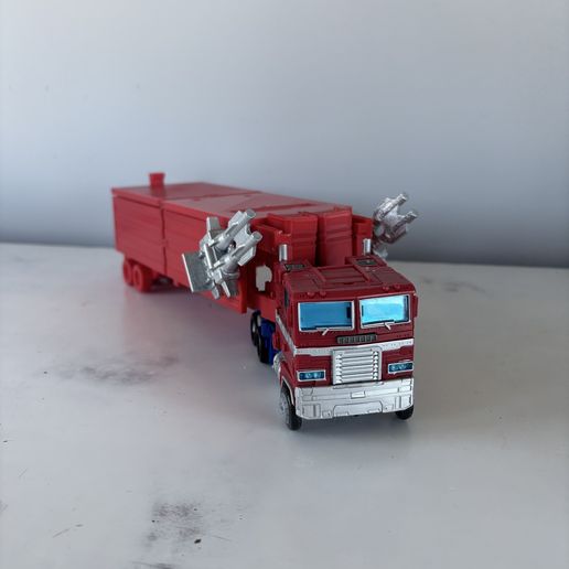 🎨 Kit de mejora Powermaster Optimus Prime para Earthrise Optimus Prime ...