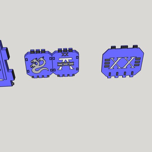 🚪 XX LEGIO HEAVY ASSAULT GUNSHIP CUSTOM DOORS・Free STL File for 3D ...
