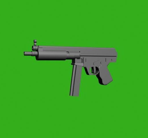🎲 MP5・Free OBJ File for 3D printing・Cults