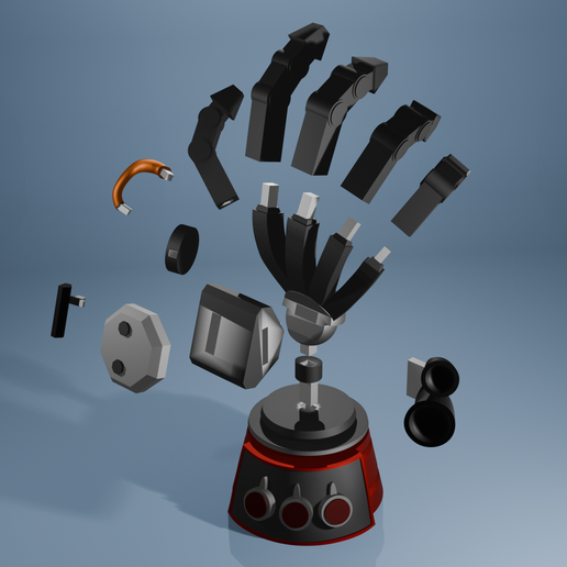 Gunslinger TF2 - The Engineer's robotic hand from Team Fortress 2・ STL ...