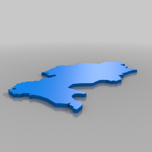 Free 3D file Asia - all countries collection 🧞‍♂️ ・3D printing template ...