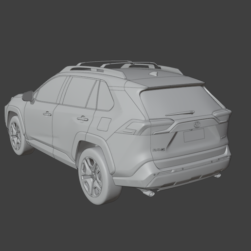🚗 Toyota RAV4・ STL File for 3D printing・Cults