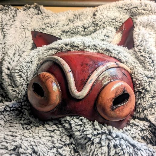 mononoke mask pattern