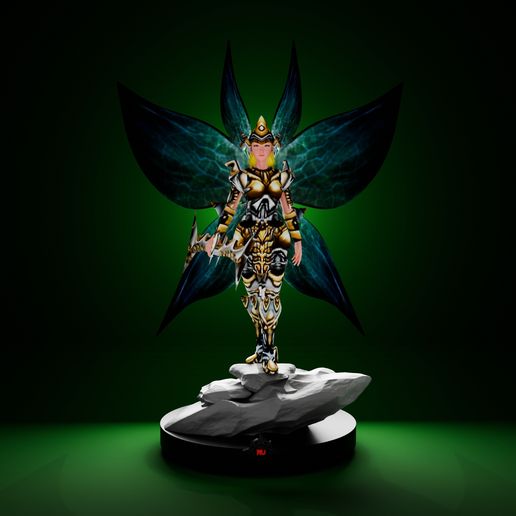 🧝 Mu Online Elf・ STL File for 3D printing・Cults