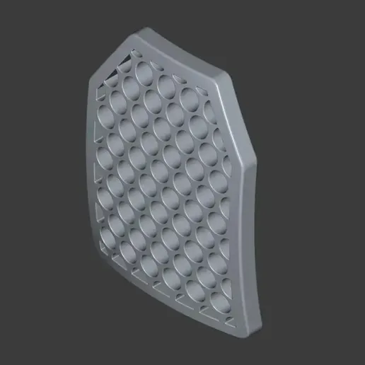 🔫 Ventilated SAPI Plate Carrier Armor Plates・ 3D File for 3D printing・Cults