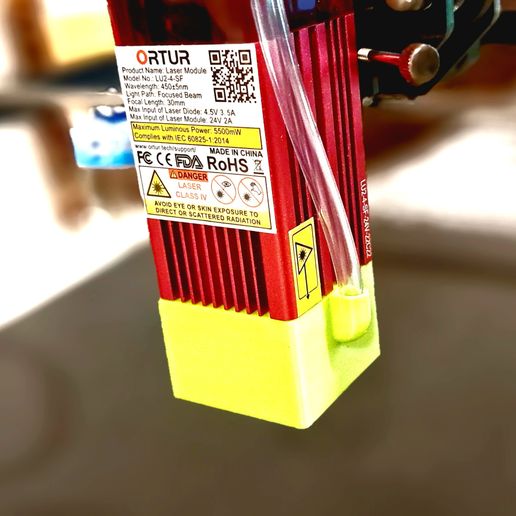 STL file Ortur Laser Master 2 upgrade pack with Air assist LU2 4 SF 🔧 ...