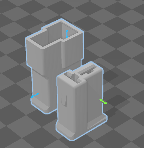 STL file 2 pin connector, 2х контактный разъём 🧷 ・3D print design to ...