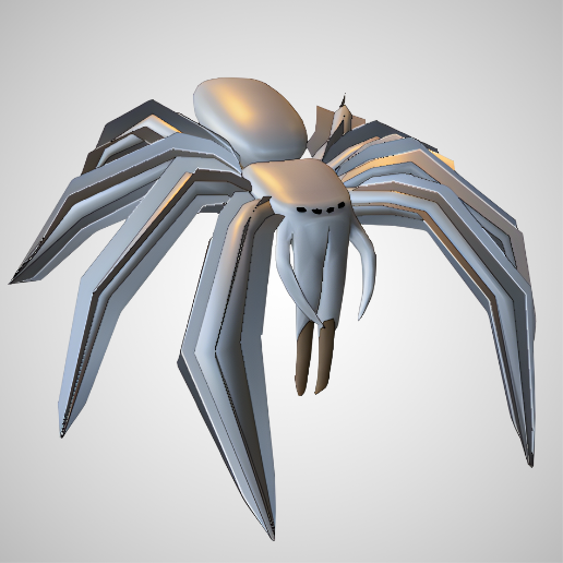 🕷️ Stylized Spider Creature・ STL File for 3D printing・Cults