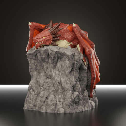 🐉 MTG Dragon DECK BOX COMPATIBLE WITH COMMANDER DECKS: Dragon guardian ...