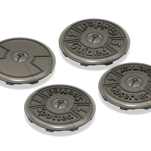 🎲 My Token Pack・ STL File for ・Cults