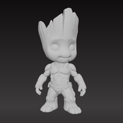 STL file Groot miniature 🌳 ・3D printing idea to download・Cults