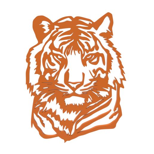 tiger logo 3d