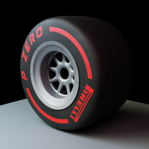 3D file Wheel for formula 1 car 🛞 ・3D printing model to download・Cults