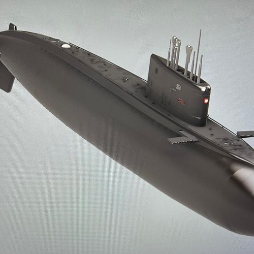 ⛵ Kilo Class (Project 877) Submarine・ STL File for 3D printing・Cults