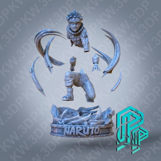 🦊 Naruto Base N・ 3D File for 3D printing・Cults