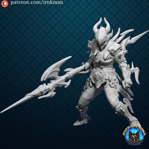 🎲 Dragoon (FFXIV)・ STL File for 3D printing・Cults